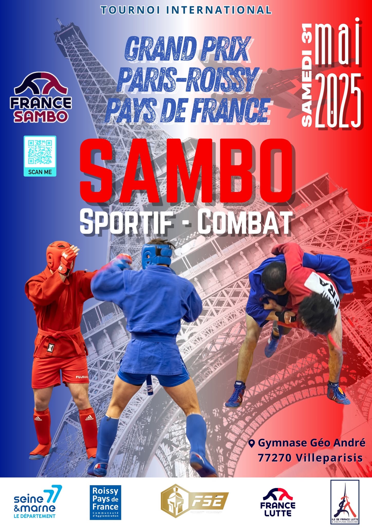 Grand Prix de Paris Roissy Pays de France - Fédération de Sambo